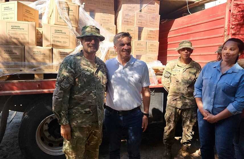 Paraje Río Muerto Cruz-El Espinillo: el gobernador Zdero acompañó el ...