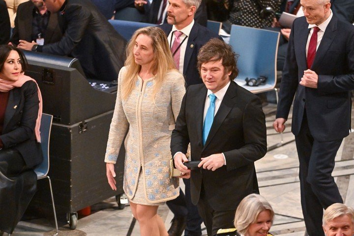 Milei refuerza su alineamiento internacional al asistir al Nobel de Paz ...